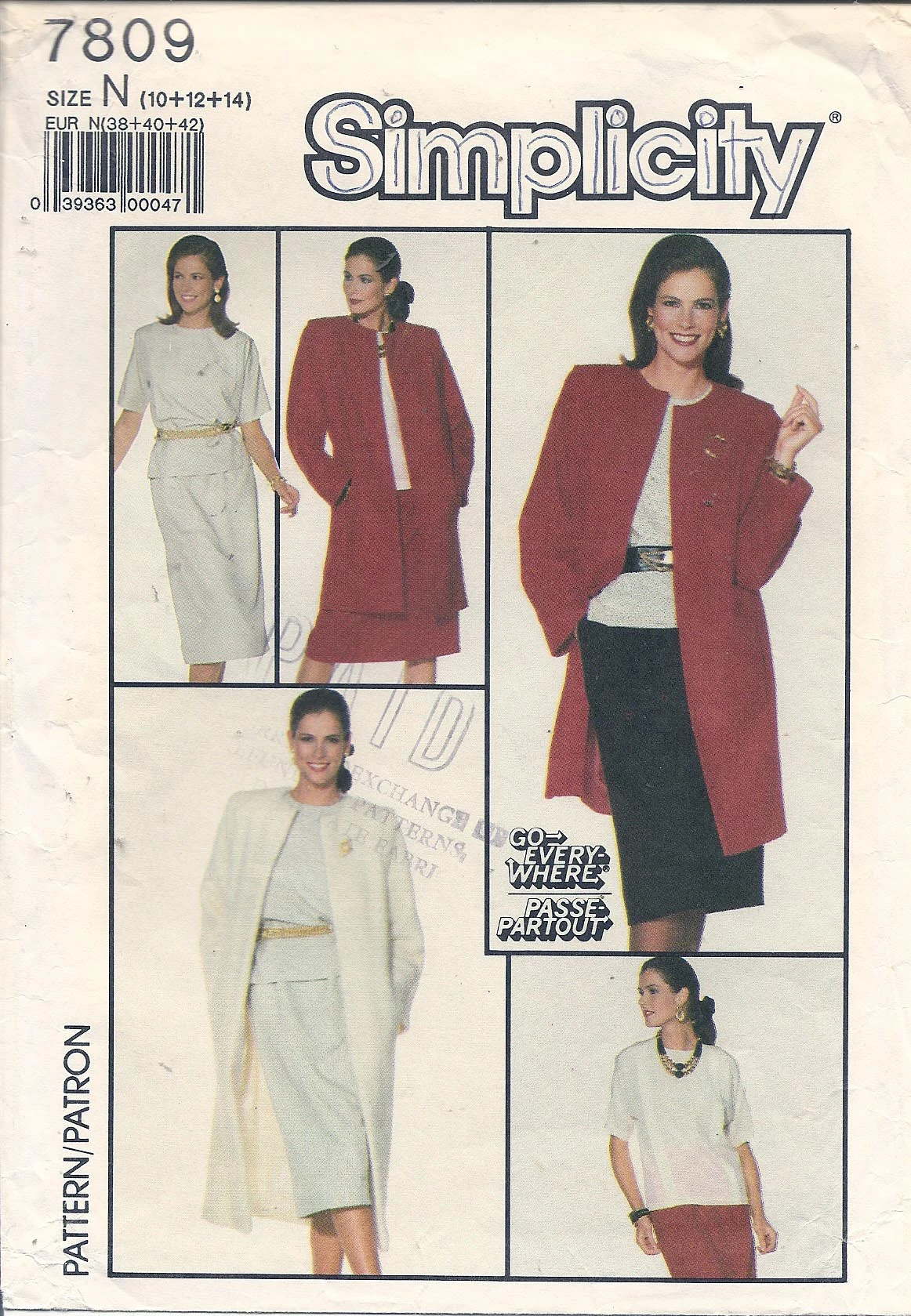 Simplicity 7809 A | Vintage Sewing Patterns | Fandom