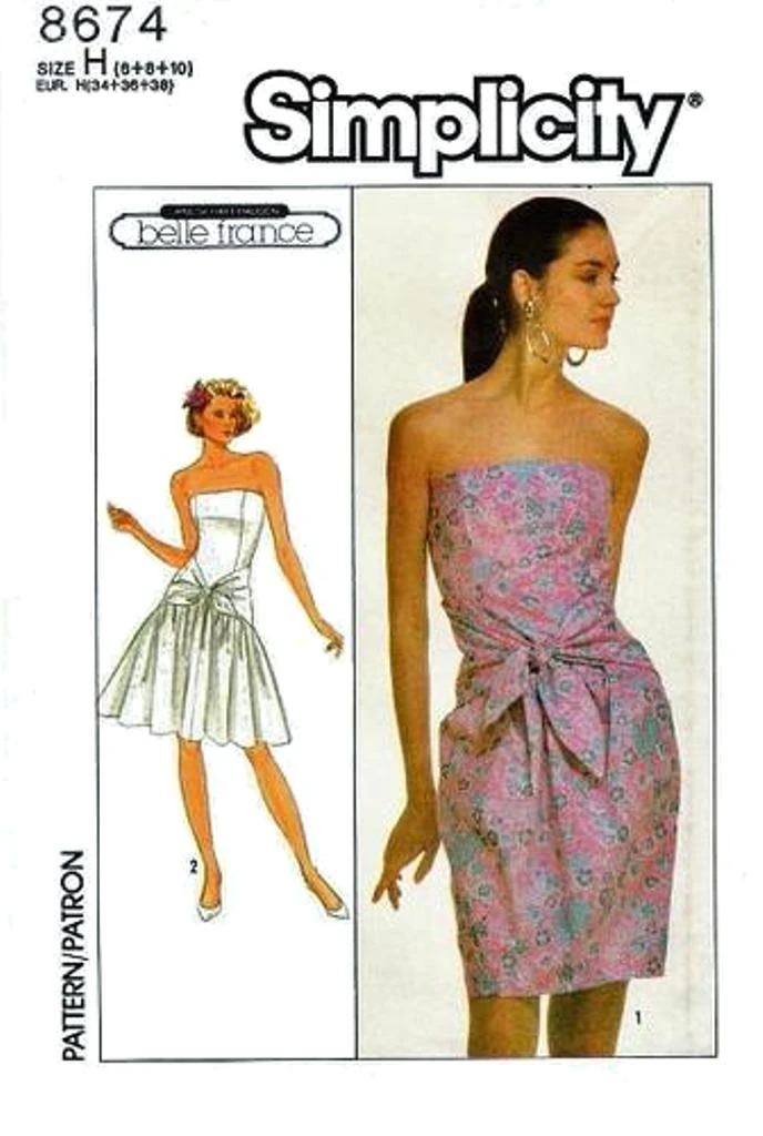 Simplicity 8674 A | Vintage Sewing Patterns | Fandom