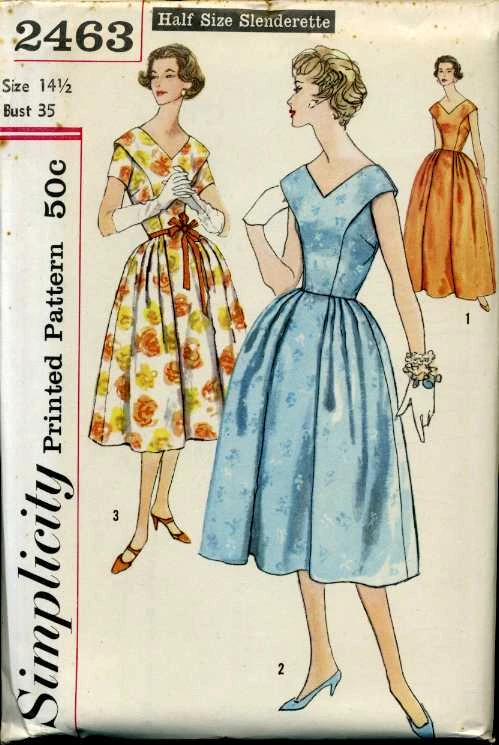 Simplicity 2463 B | Vintage Sewing Patterns | Fandom