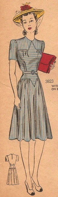 Simplicity 3823 A | Vintage Sewing Patterns | Fandom