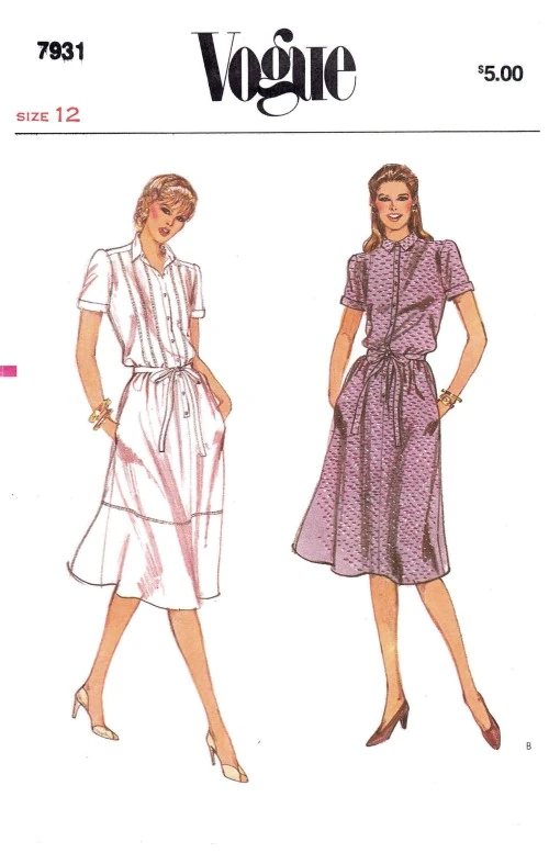 Vogue 7931 B | Vintage Sewing Patterns | Fandom