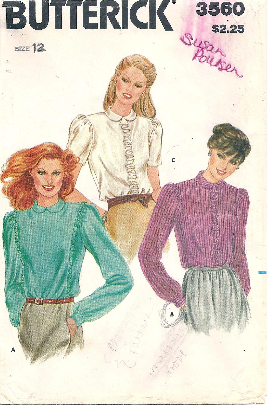 Butterick 3560 | Vintage Sewing Patterns | Fandom
