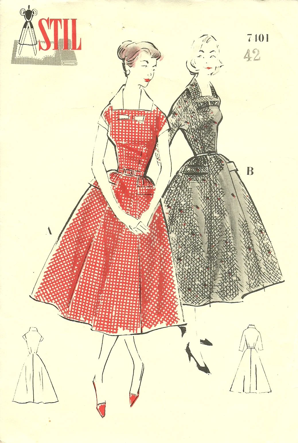 Stil 7401 | Vintage Sewing Patterns | Fandom