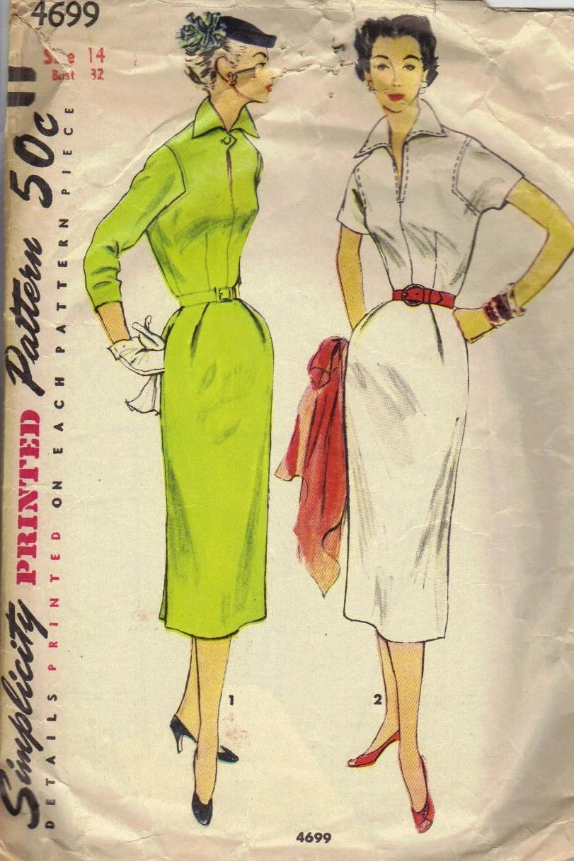 Simplicity 4699 B | Vintage Sewing Patterns | Fandom