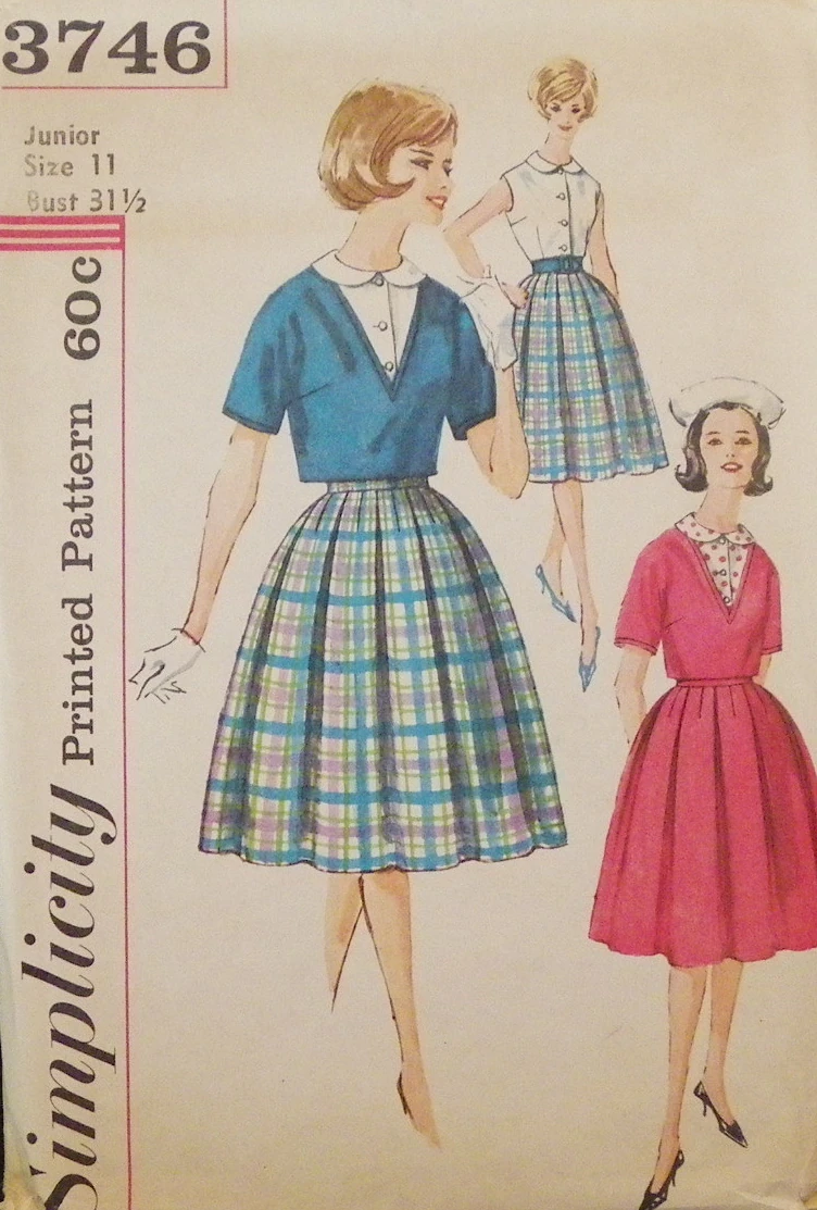 Simplicity 3746 A | Vintage Sewing Patterns | Fandom