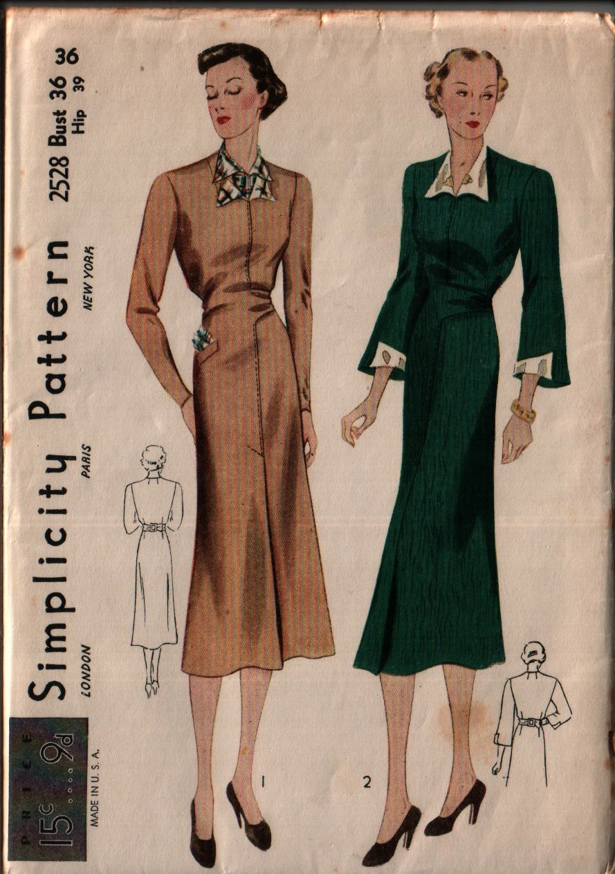 Simplicity 2528 A | Vintage Sewing Patterns | Fandom