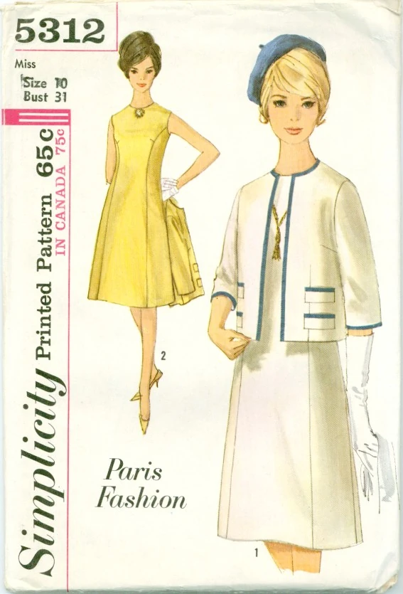 Simplicity 5312 | Vintage Sewing Patterns | Fandom