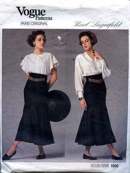 Vogue 1900 B | Vintage Sewing Patterns | Fandom