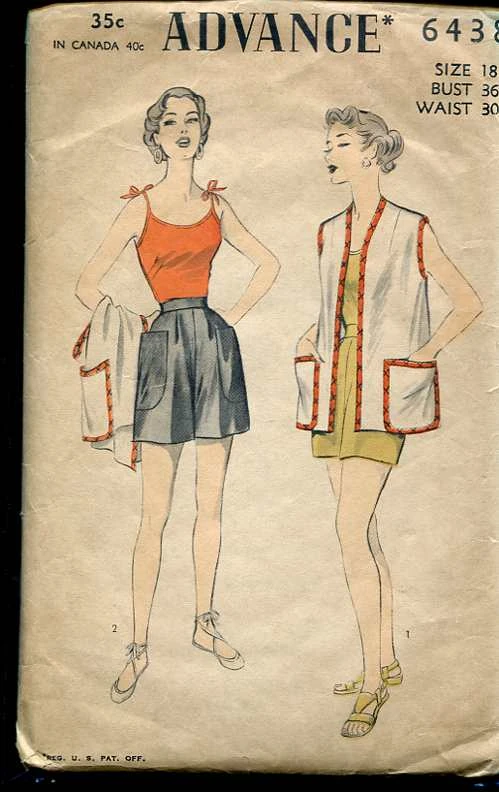 Advance 6438 | Vintage Sewing Patterns | Fandom