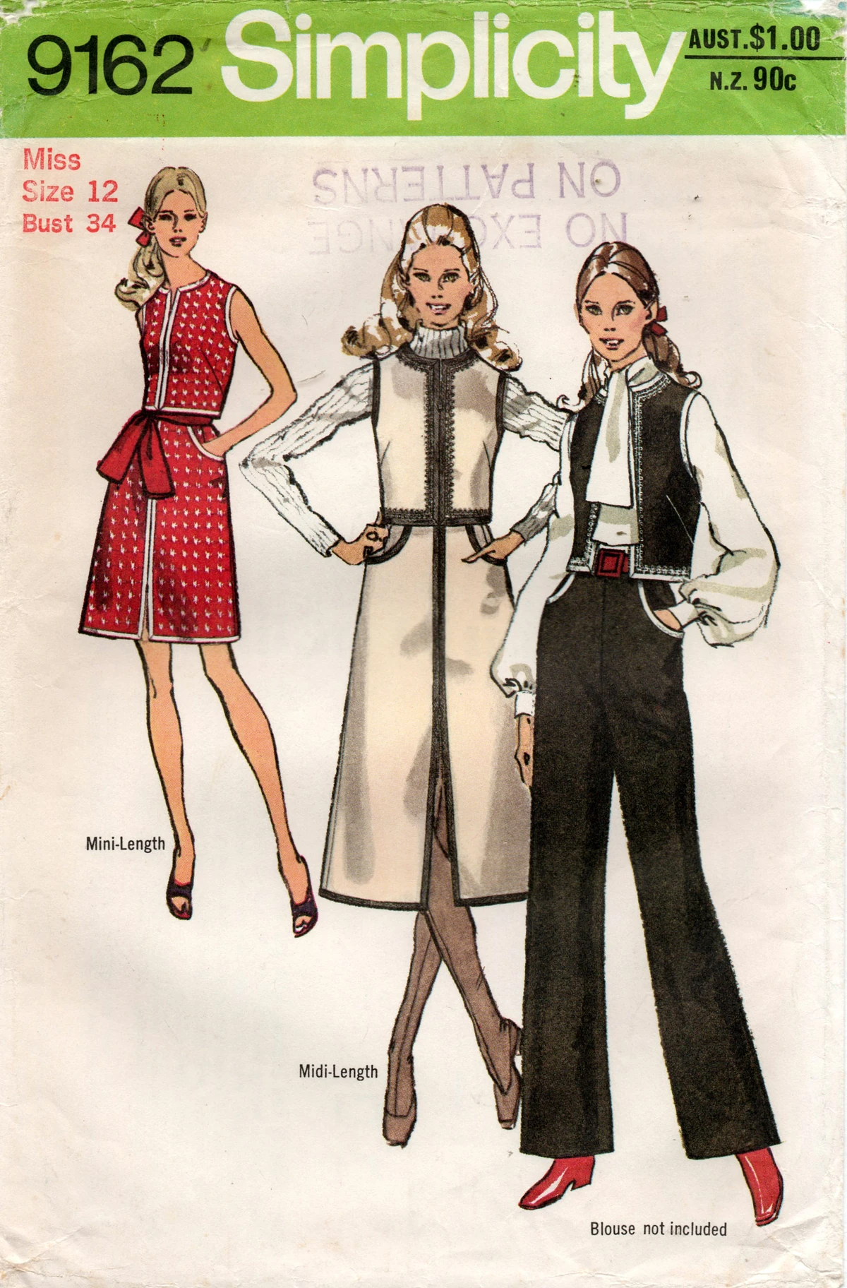 Simplicity 9162 B | Vintage Sewing Patterns | Fandom