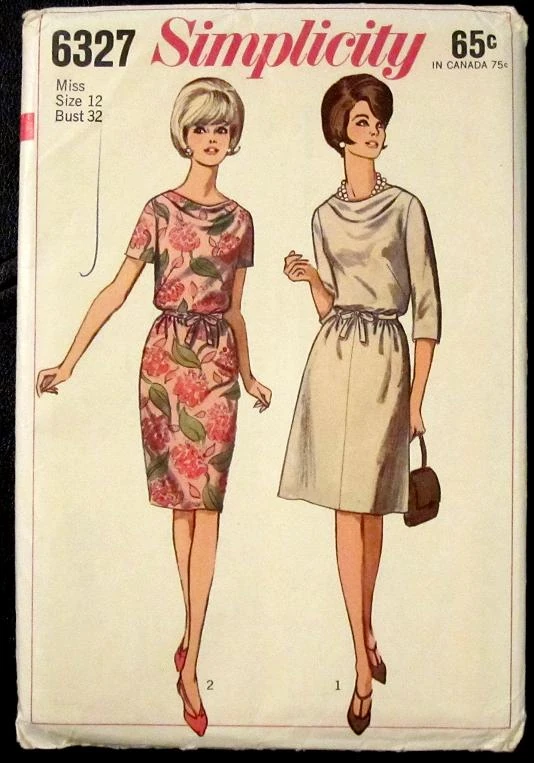 Simplicity 6327 A | Vintage Sewing Patterns | Fandom