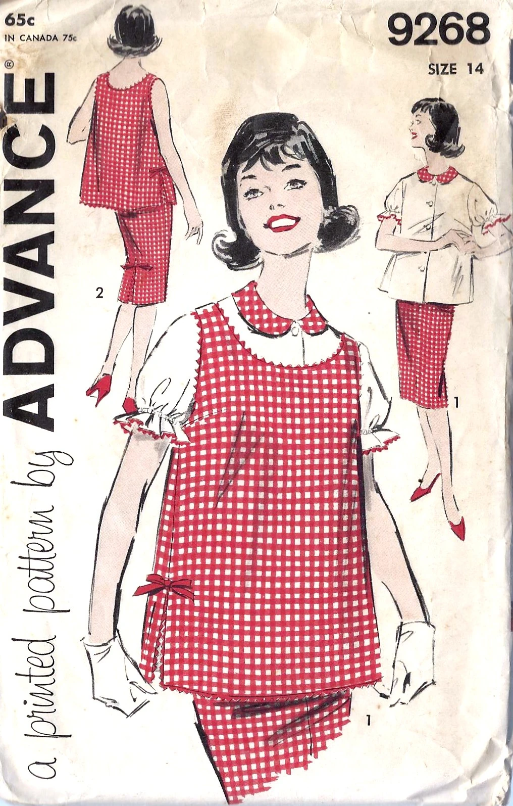 Advance 9268 | Vintage Sewing Patterns | Fandom