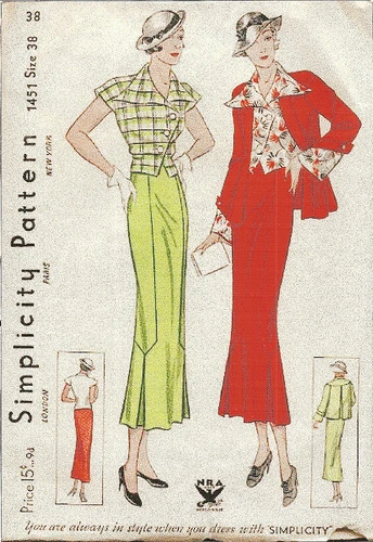Simplicity 1451 | Vintage Sewing Patterns | Fandom