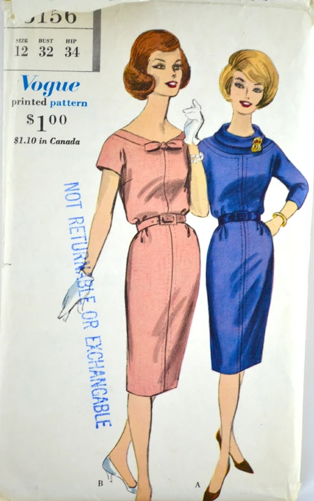 Vogue 5156 | Vintage Sewing Patterns | Fandom