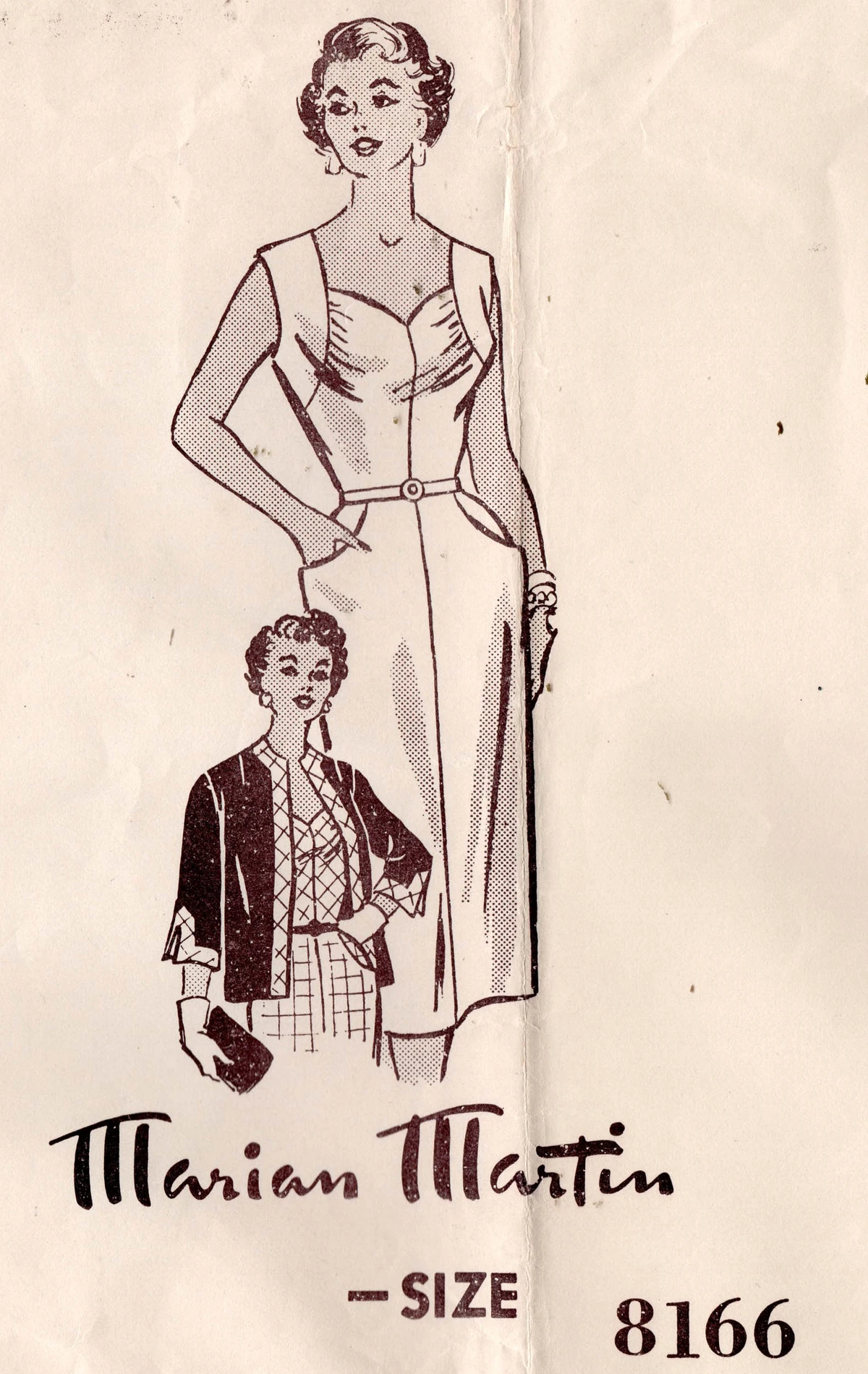 Marian Martin 8166 | Vintage Sewing Patterns | Fandom