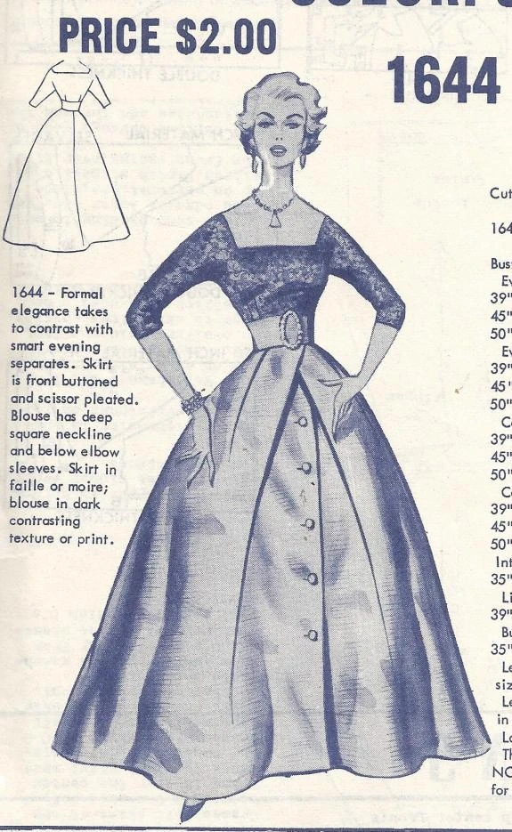 Modes Royale 1644 | Vintage Sewing Patterns | Fandom