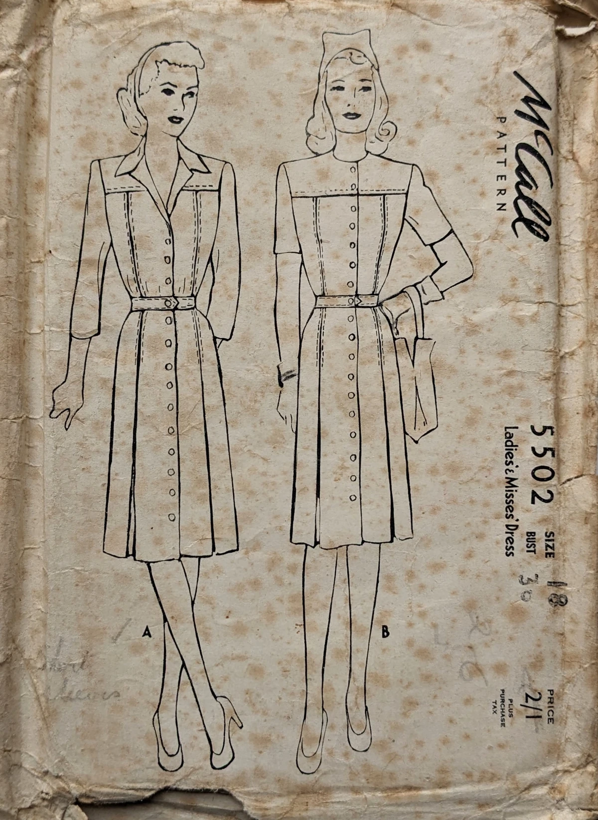 McCall 5502 | Vintage Sewing Patterns | Fandom