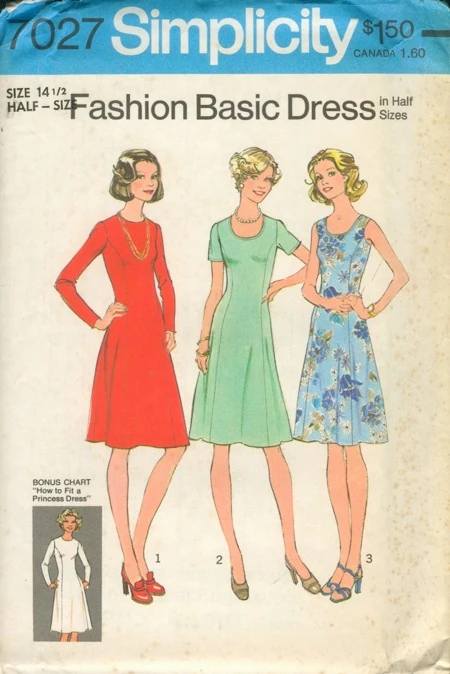 Simplicity 7027 | Vintage Sewing Patterns | Fandom