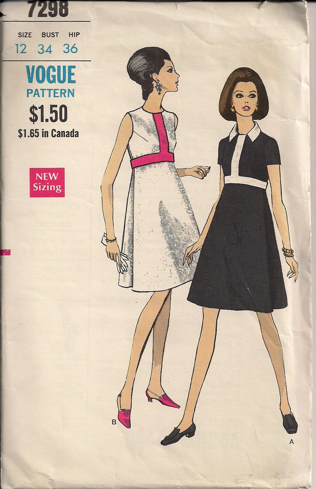 Vogue 7298 A | Vintage Sewing Patterns | Fandom