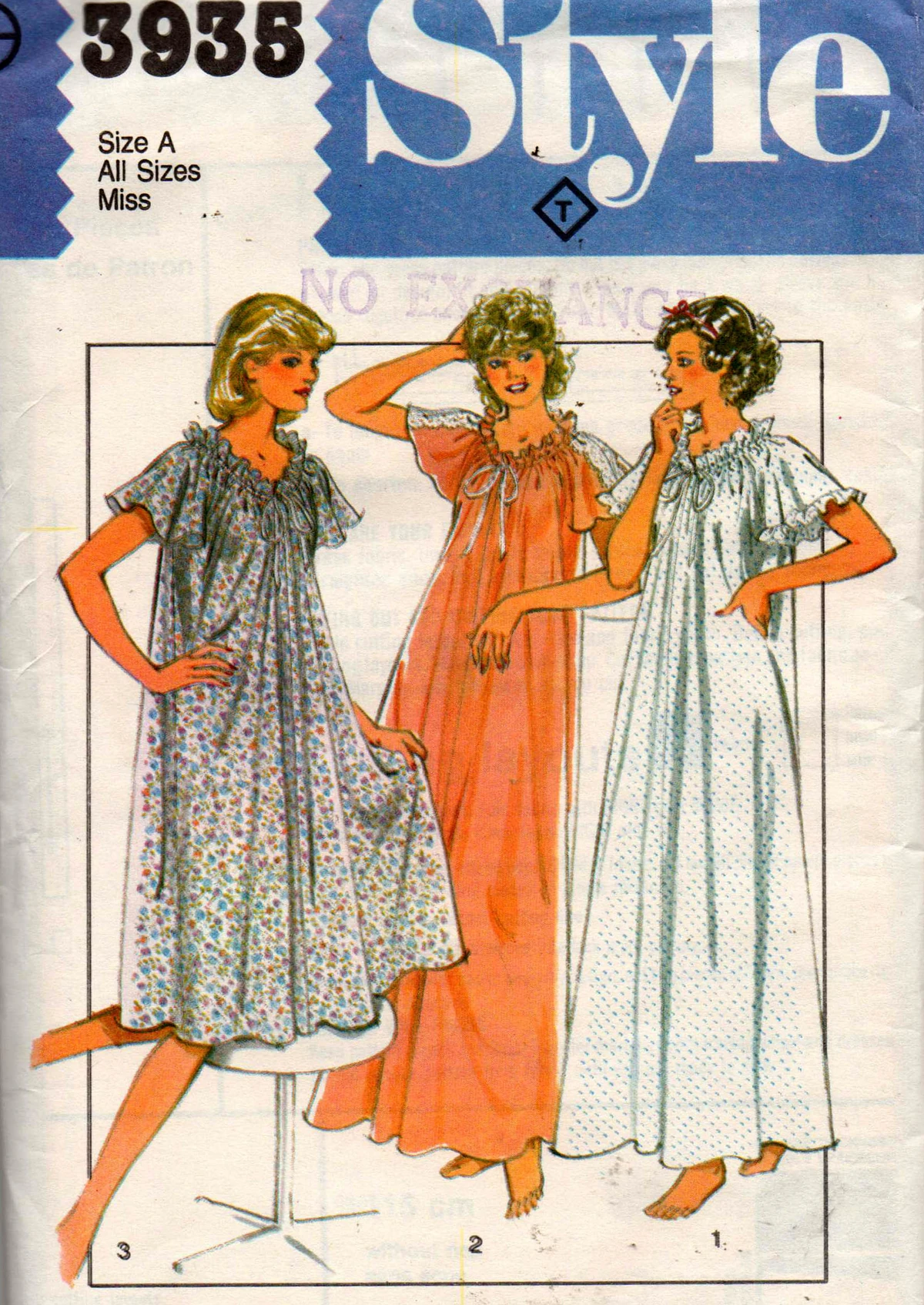 Style 3935 | Vintage Sewing Patterns | Fandom