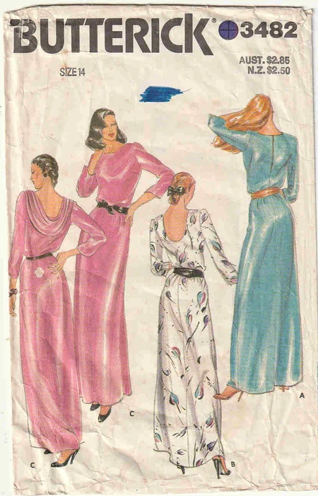 Butterick 3482 B | Vintage Sewing Patterns | Fandom
