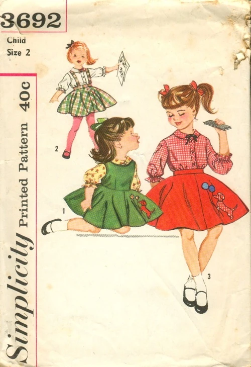 Simplicity 3692 | Vintage Sewing Patterns | Fandom