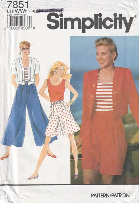 Simplicity 7851 C | Vintage Sewing Patterns | Fandom