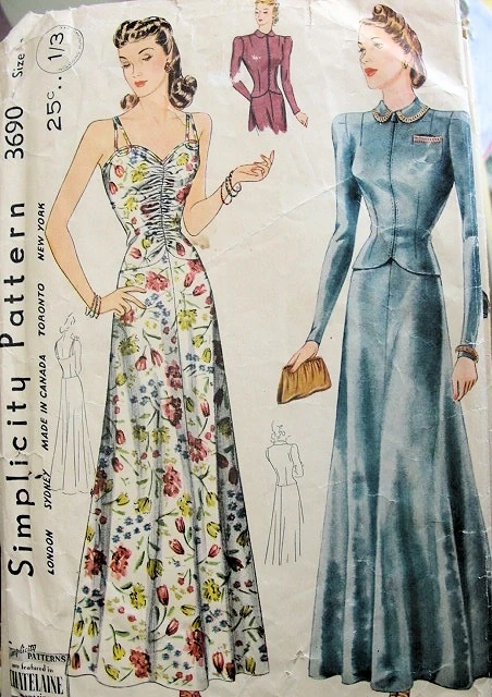 Simplicity 3690 A | Vintage Sewing Patterns | Fandom