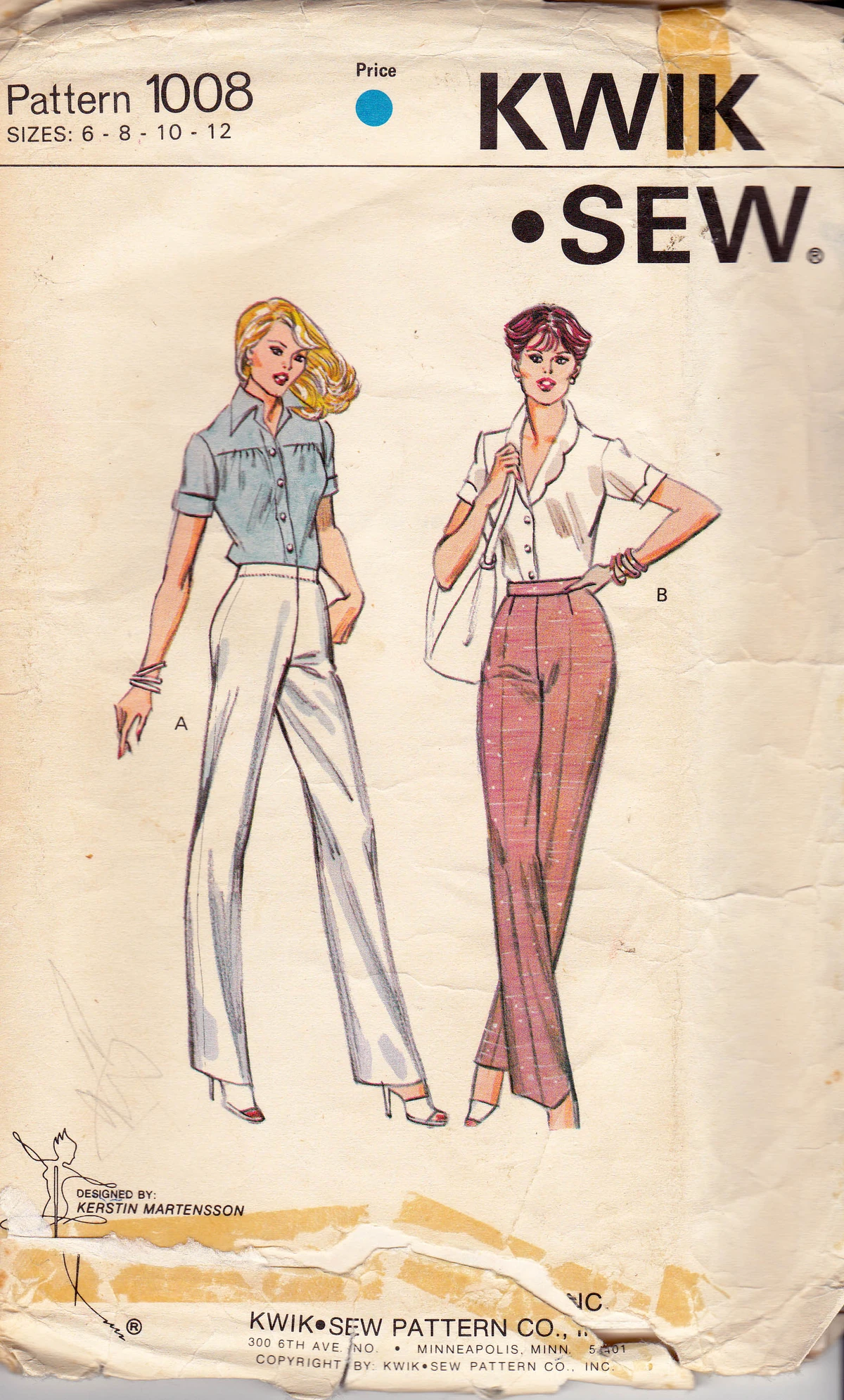 Kwik Sew 1008 | Vintage Sewing Patterns | Fandom