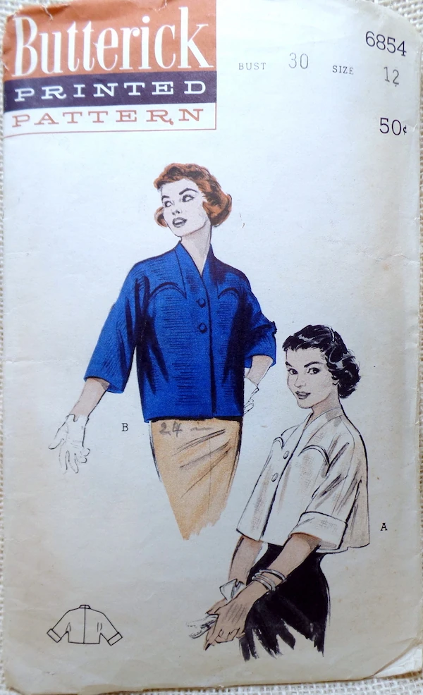 Butterick 6854 C | Vintage Sewing Patterns | Fandom