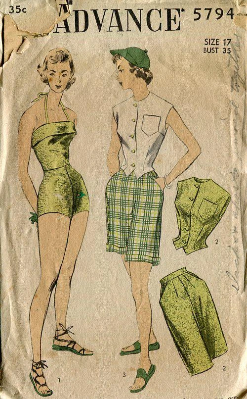 Advance 5794 | Vintage Sewing Patterns | Fandom