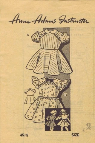 Anne Adams 4515 | Vintage Sewing Patterns | Fandom