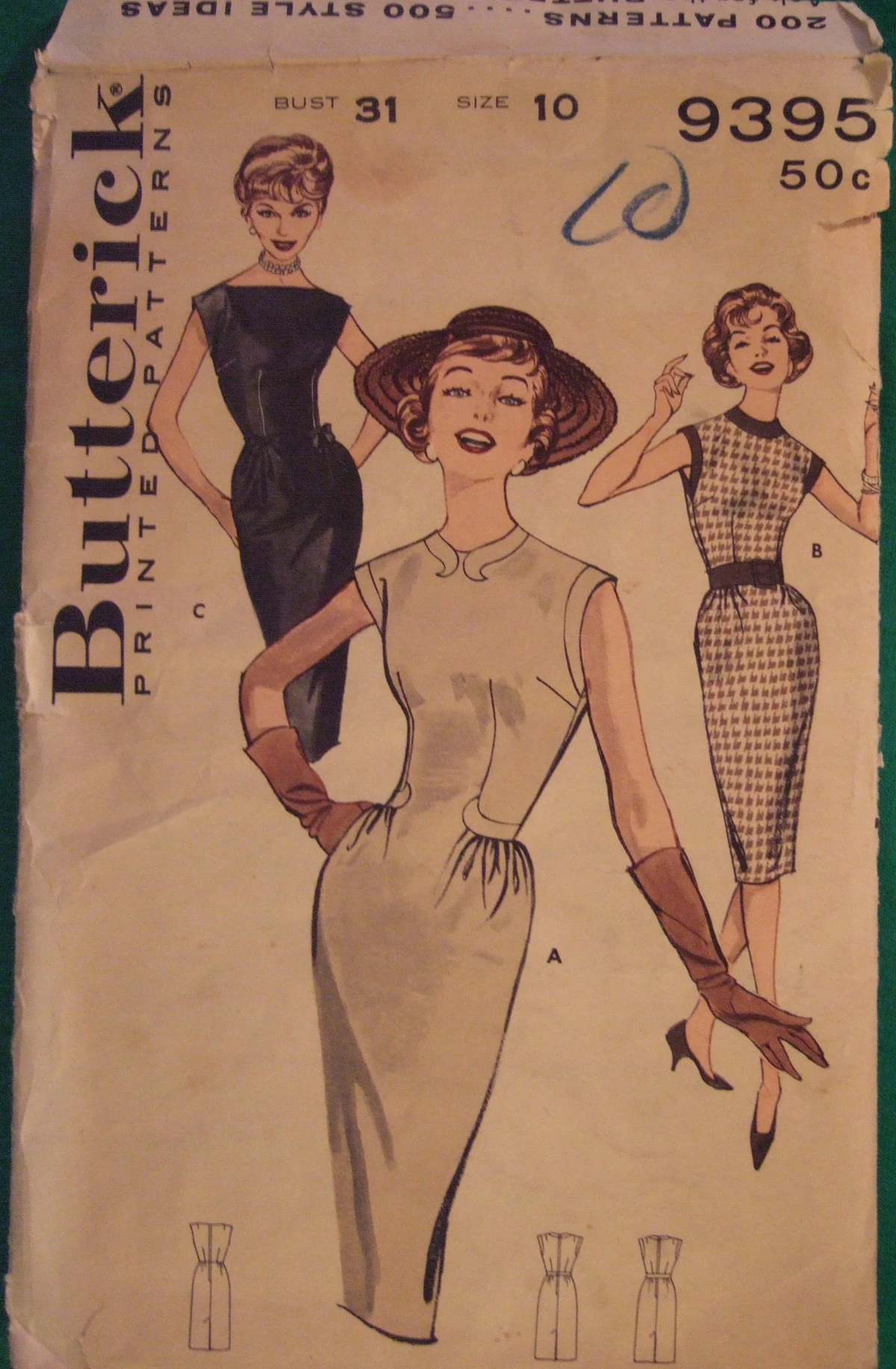 Butterick 9395 | Vintage Sewing Patterns | Fandom
