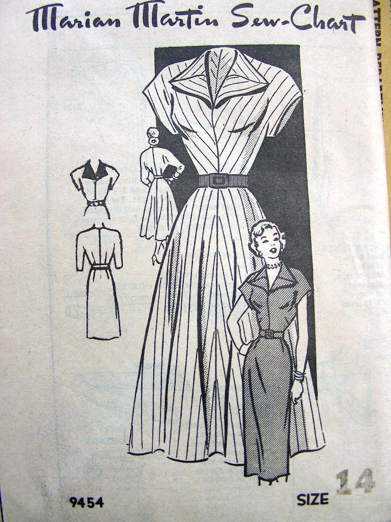 Marian Martin 9454 | Vintage Sewing Patterns | Fandom