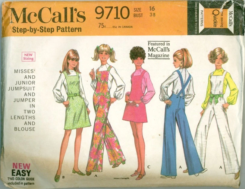 McCall's 9710 | Vintage Sewing Patterns | Fandom