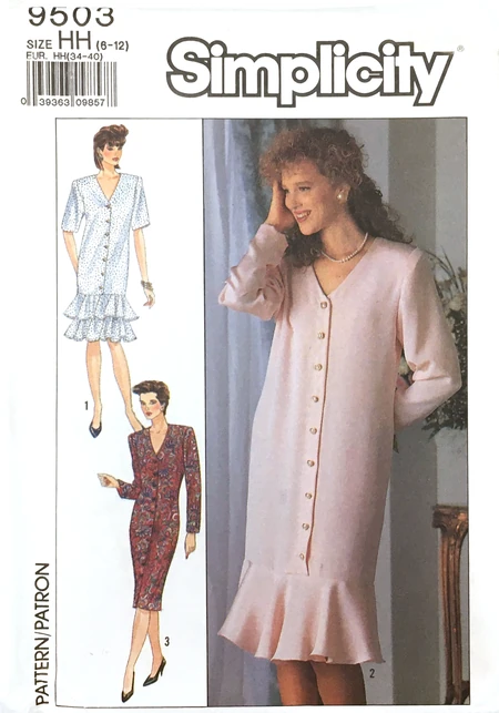 Simplicity 9503 C | Vintage Sewing Patterns | Fandom