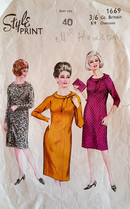 Style 1669 | Vintage Sewing Patterns | Fandom