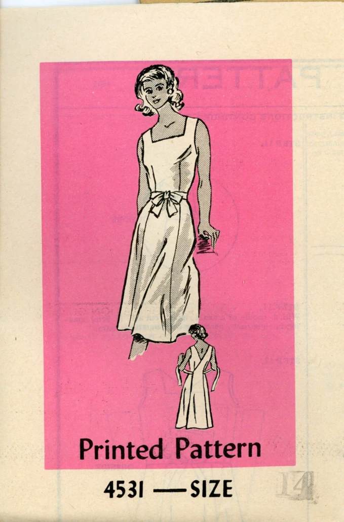 Anne Adams 4531 A | Vintage Sewing Patterns | Fandom