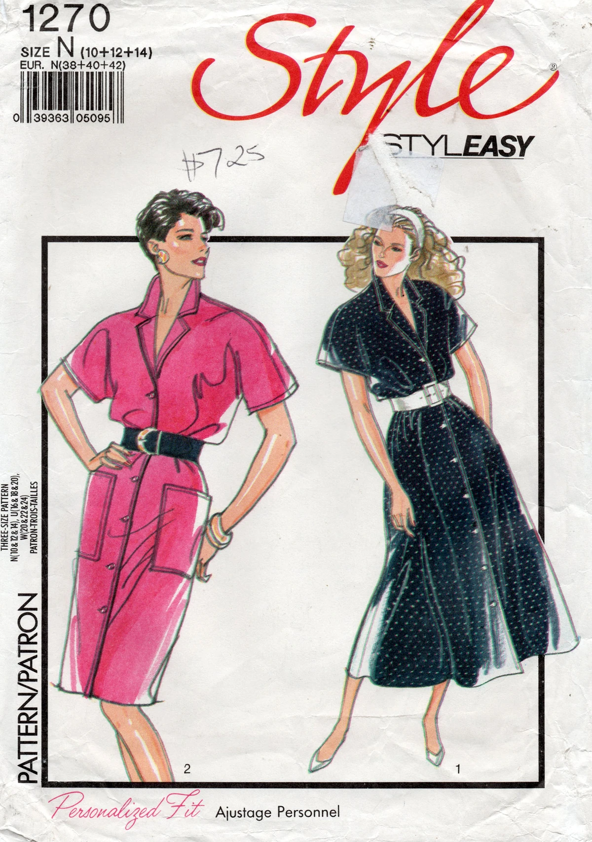 Style 1270 A | Vintage Sewing Patterns | Fandom