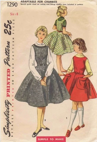Simplicity 1290 | Vintage Sewing Patterns | Fandom