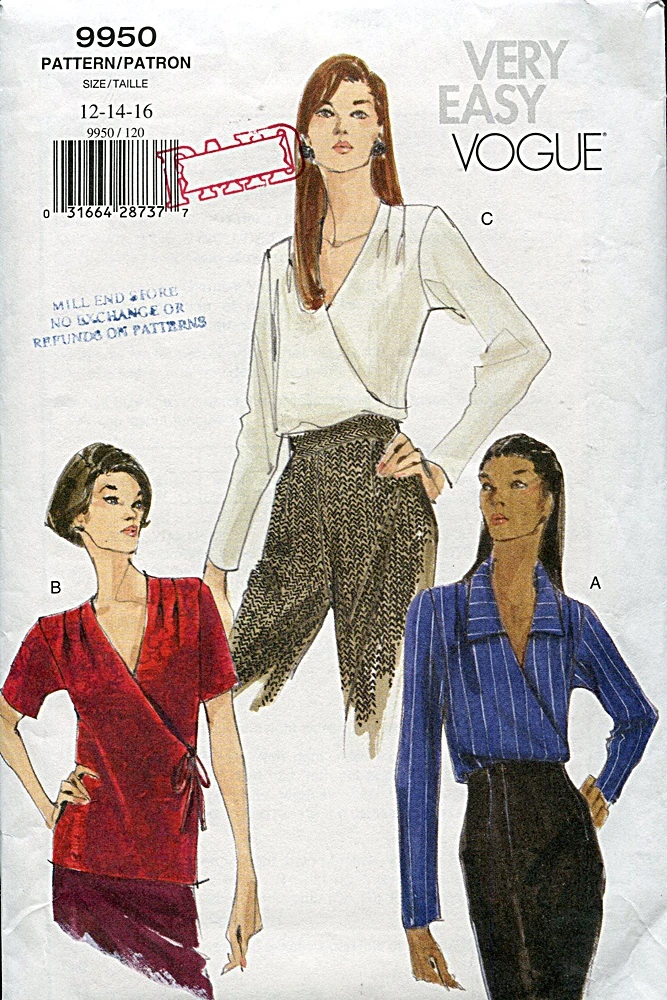 Vogue 9950 C | Vintage Sewing Patterns | Fandom