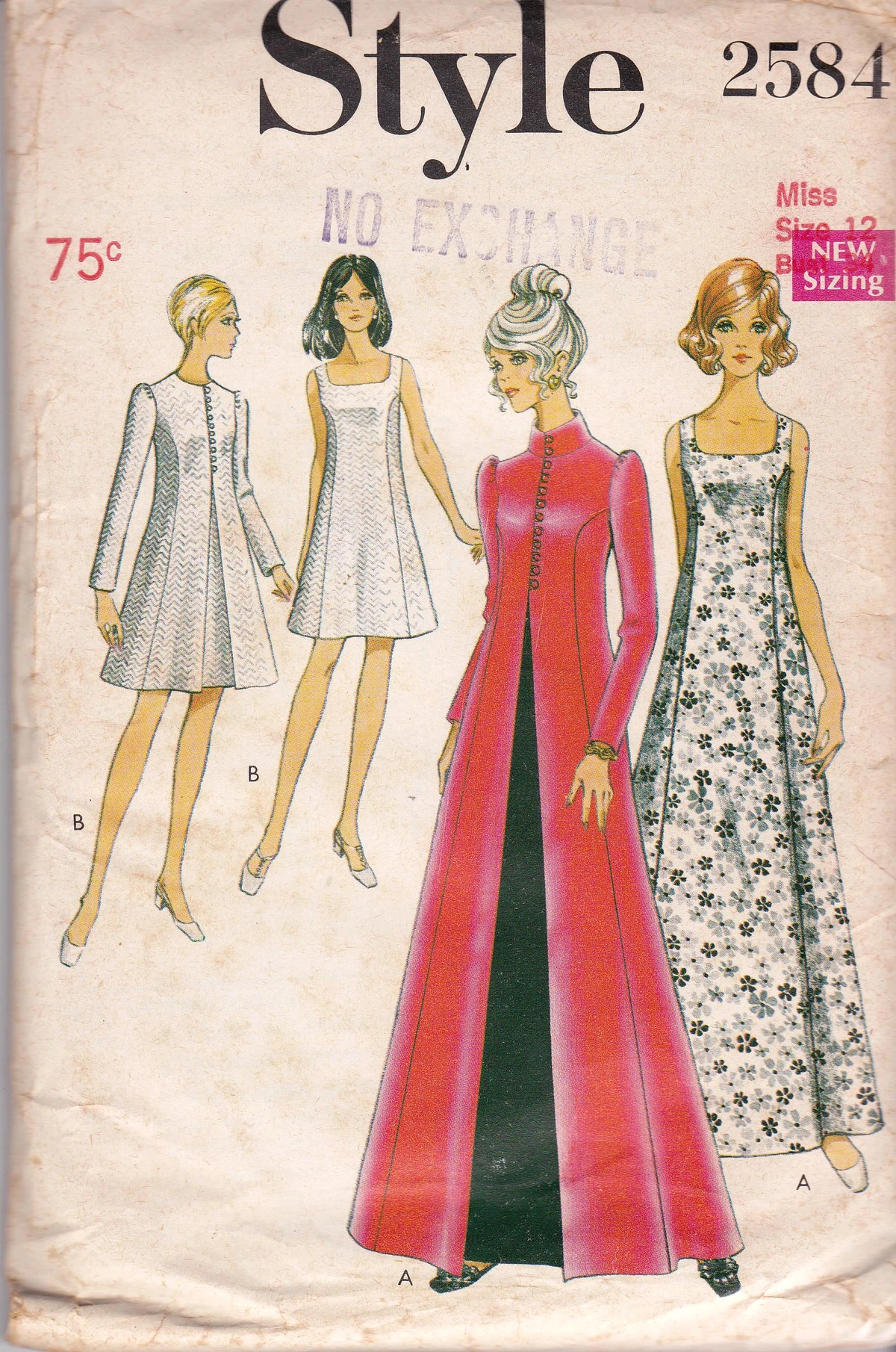 Style 2584 | Vintage Sewing Patterns | Fandom