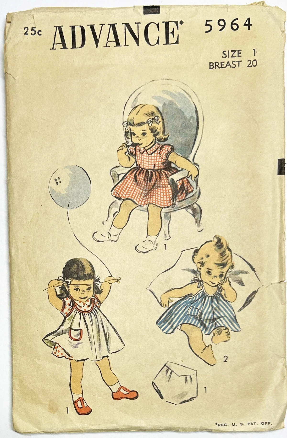 Advance 5964 | Vintage Sewing Patterns | Fandom