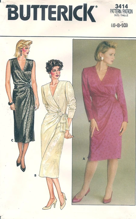 Butterick 3414 B | Vintage Sewing Patterns | Fandom