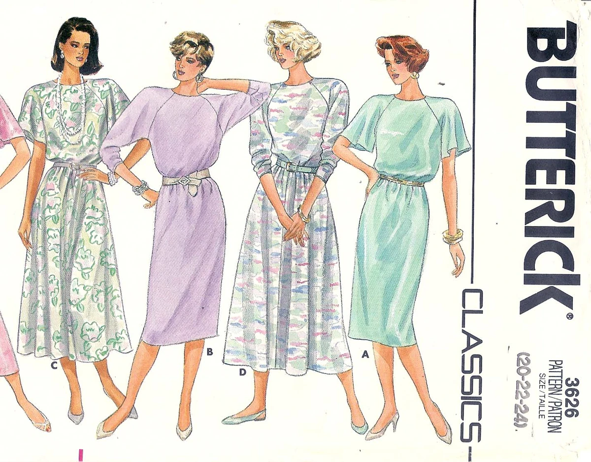 Butterick 3626 B | Vintage Sewing Patterns | Fandom