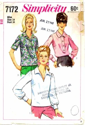 Simplicity 7172 | Vintage Sewing Patterns | Fandom