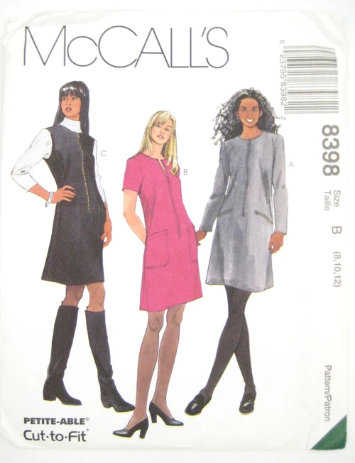 McCall's 8398 B | Vintage Sewing Patterns | Fandom