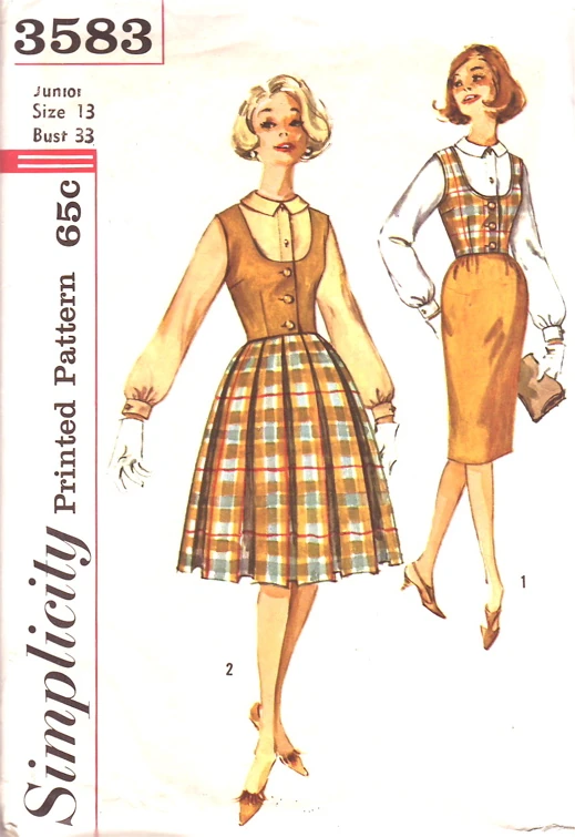 Simplicity 3583 | Vintage Sewing Patterns | Fandom