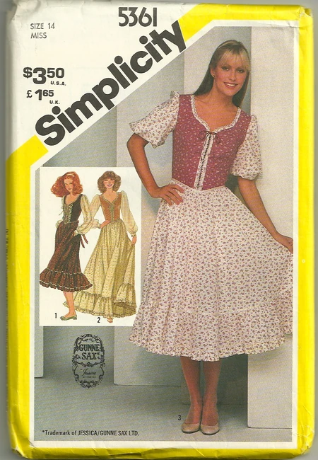 Simplicity 5361 A | Vintage Sewing Patterns | Fandom