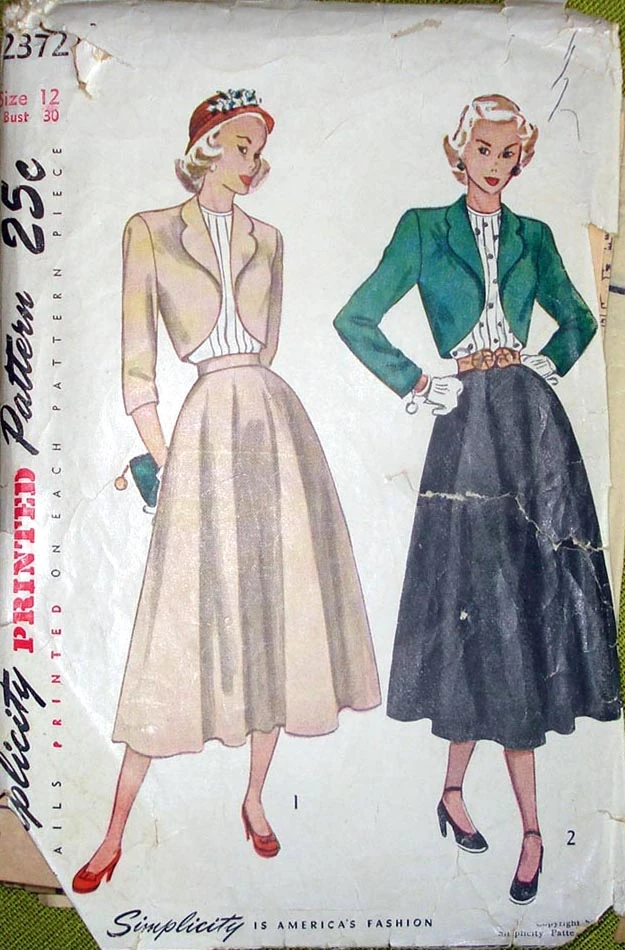 Simplicity 2372 | Vintage Sewing Patterns | Fandom